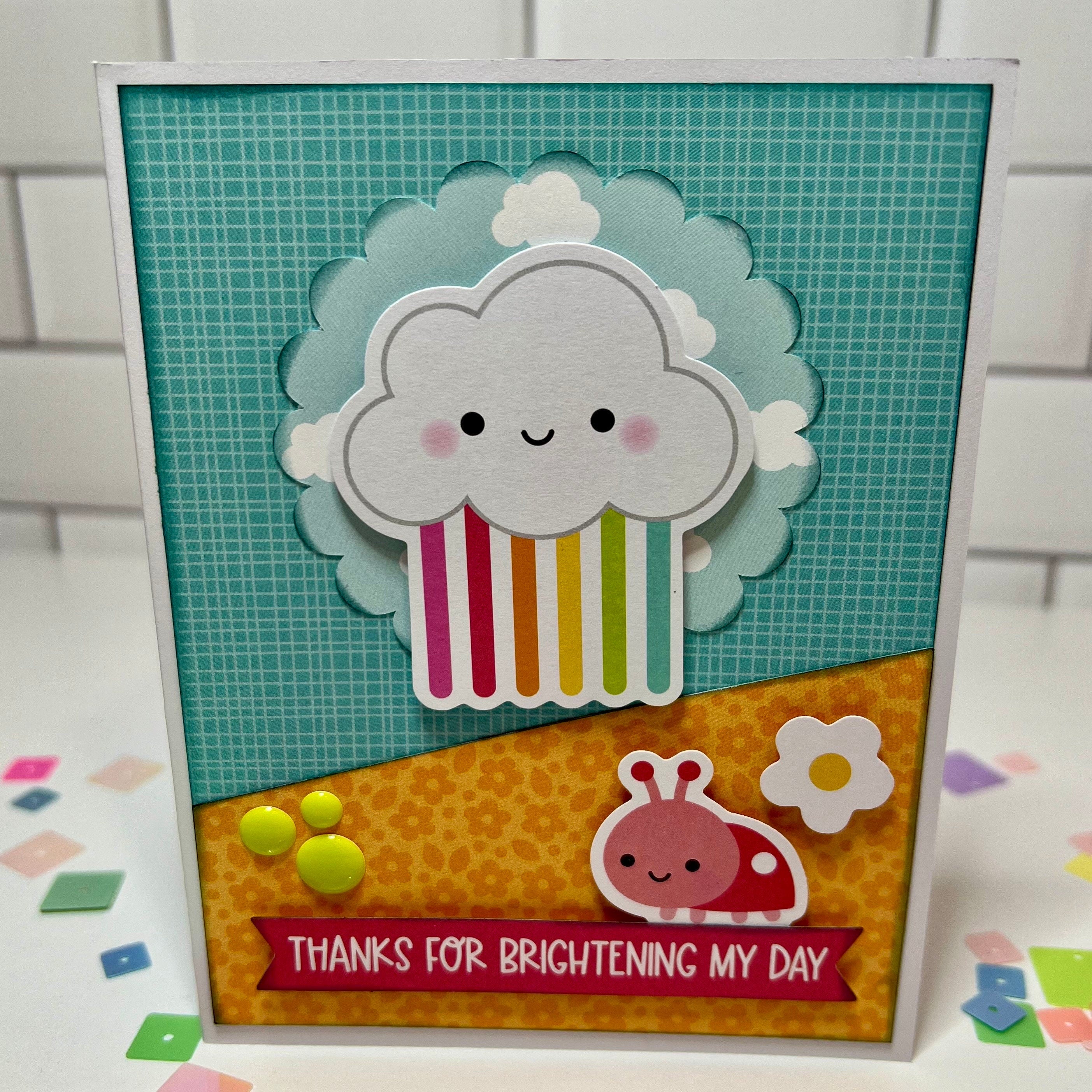 Over the Rainbow 4 DIY greeting card kit | Lindsay's Layouts